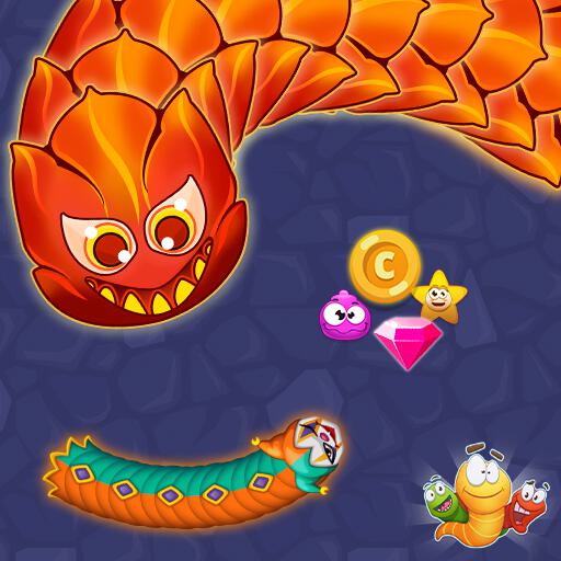 Worm Hunt snake game | Jocuri Friv