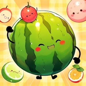 Watermelon fruit 2048 | Jocuri Friv